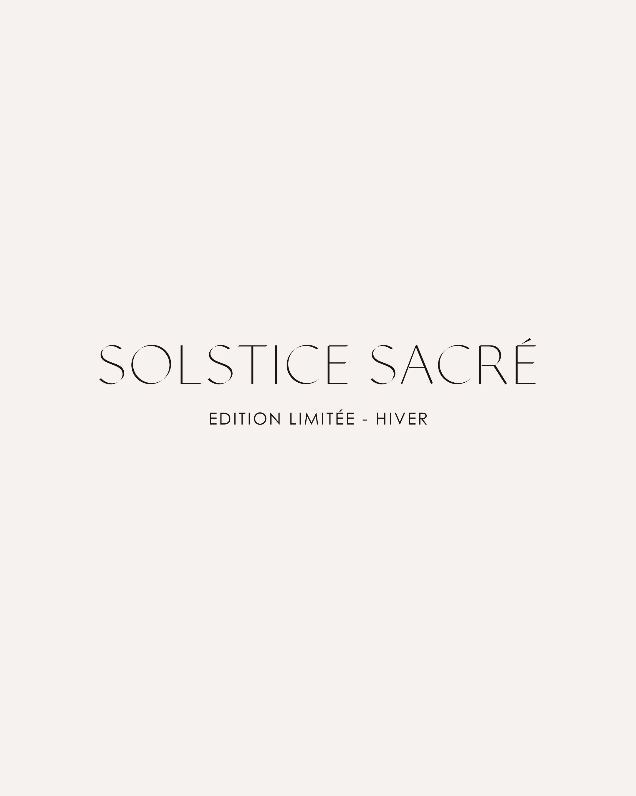 SOLSTICE SACRÉ - EDITION LIMITÉE HIVER ADORE YOU – Athénaïs Jewels ...